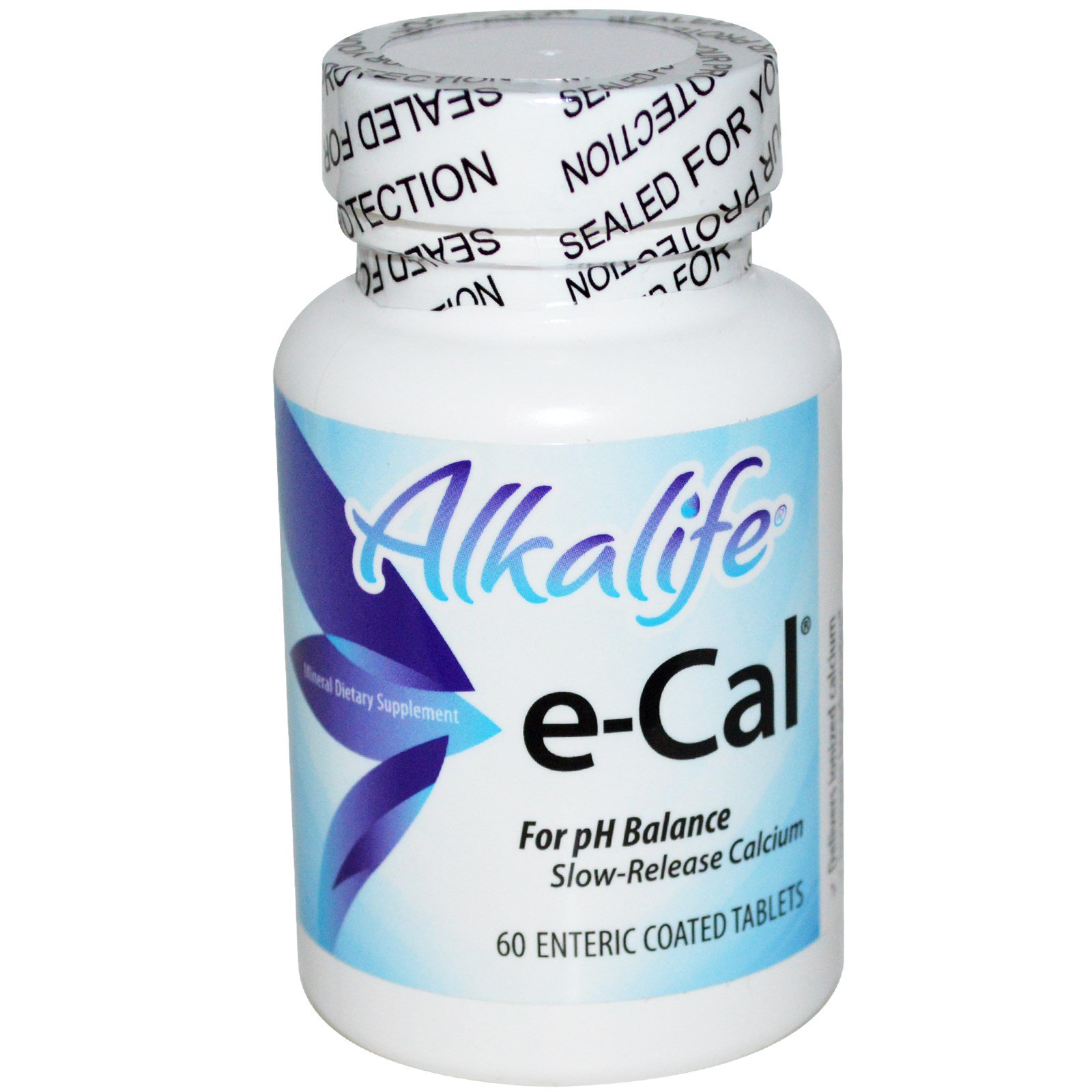 Alkalife, E-Cal, 60 Enteric Coated Tablets - iHerb