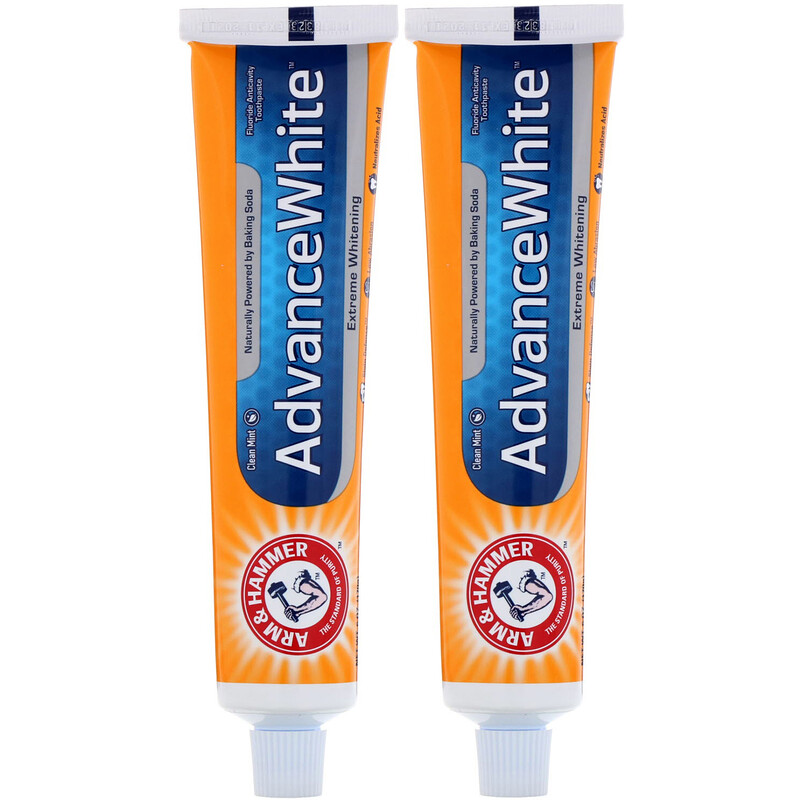 Arm & Hammer, AdvanceWhite, Extreme Whitening Toothpaste, Clean Mint ...