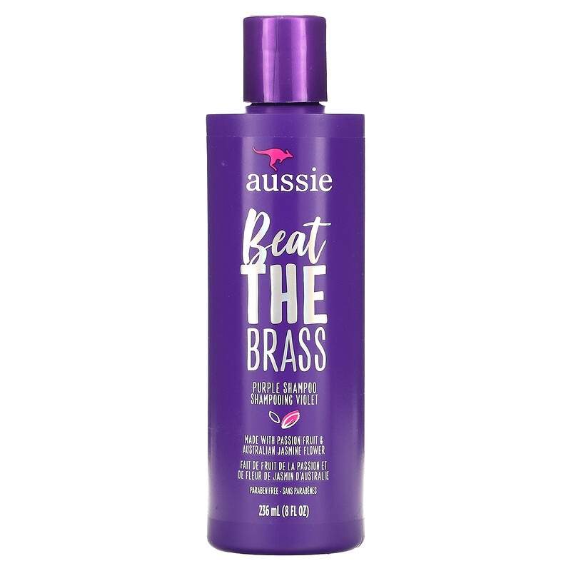Aussie Beat The Brass Purple Shampoo 8 Fl Oz 236 Ml 