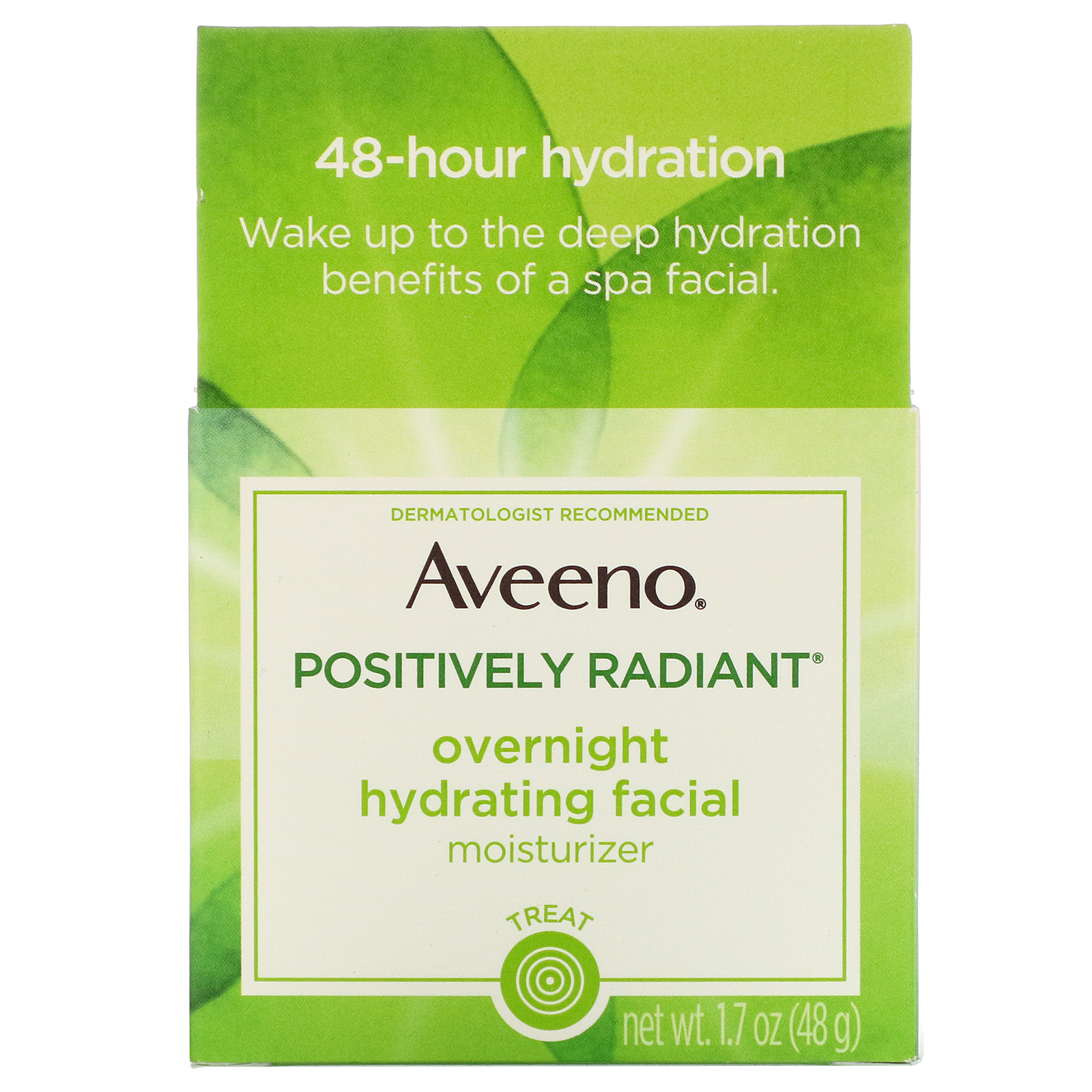 Aveeno Active Naturals Positively Radiant Overnight Hydrating Facial