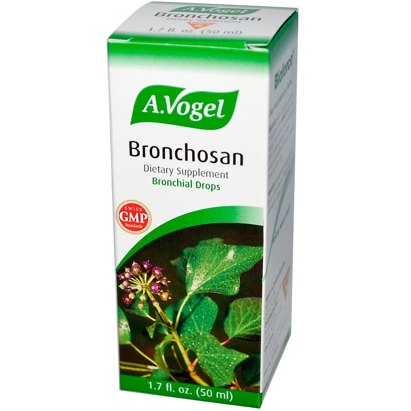 A Vogel, Bronchosan, Bronchial Drops, 1.7 fl oz (50 ml) - iHerb