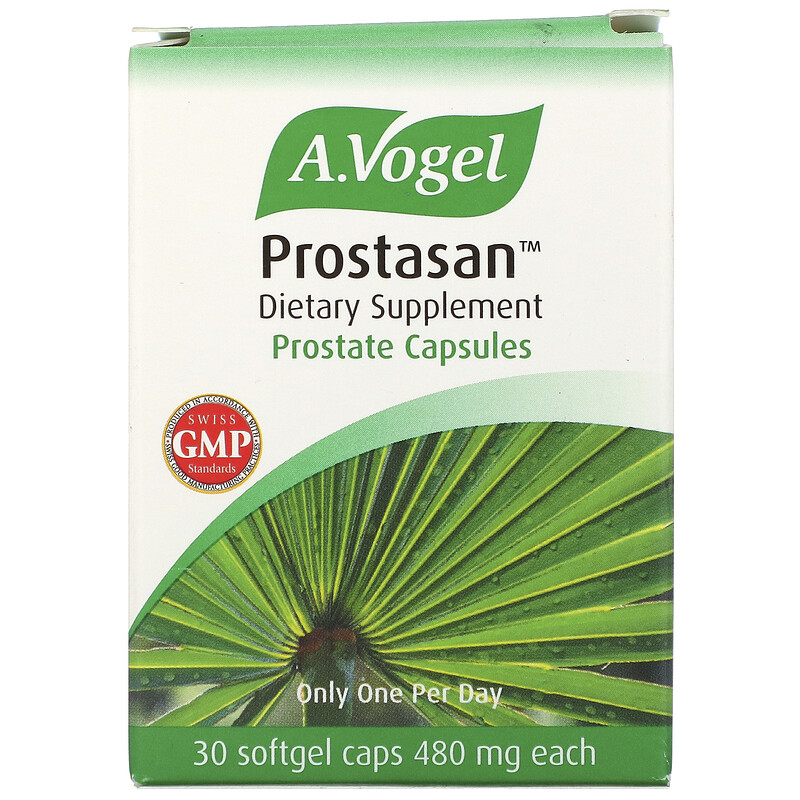 A Vogel, Prostasan, Prostate Capsules, 480 mg, 30 Softgel Caps - iHerb
