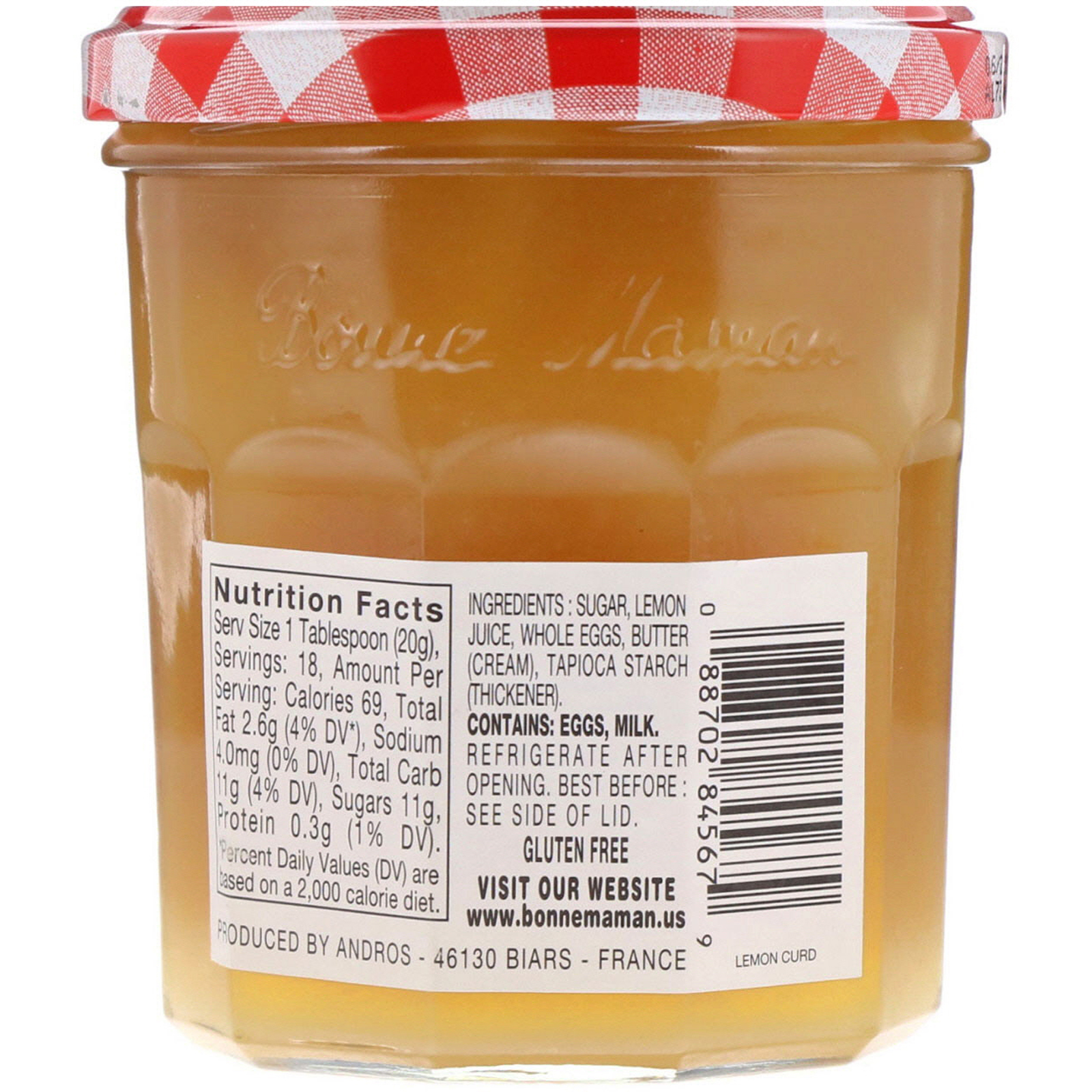 Bonne Maman, Lemon Curd, 12.7 oz (360 g) - iHerb