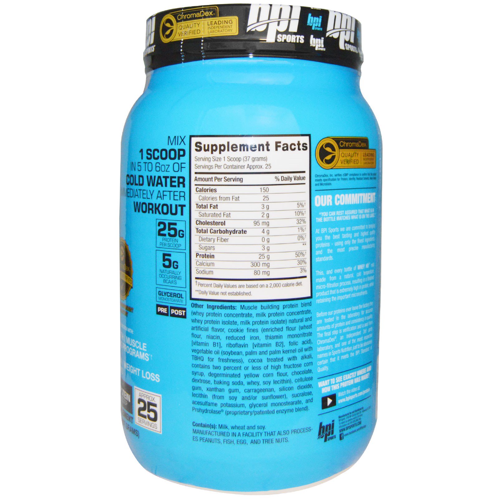 Bpi Protein Powder Nutrition Facts | Besto Blog