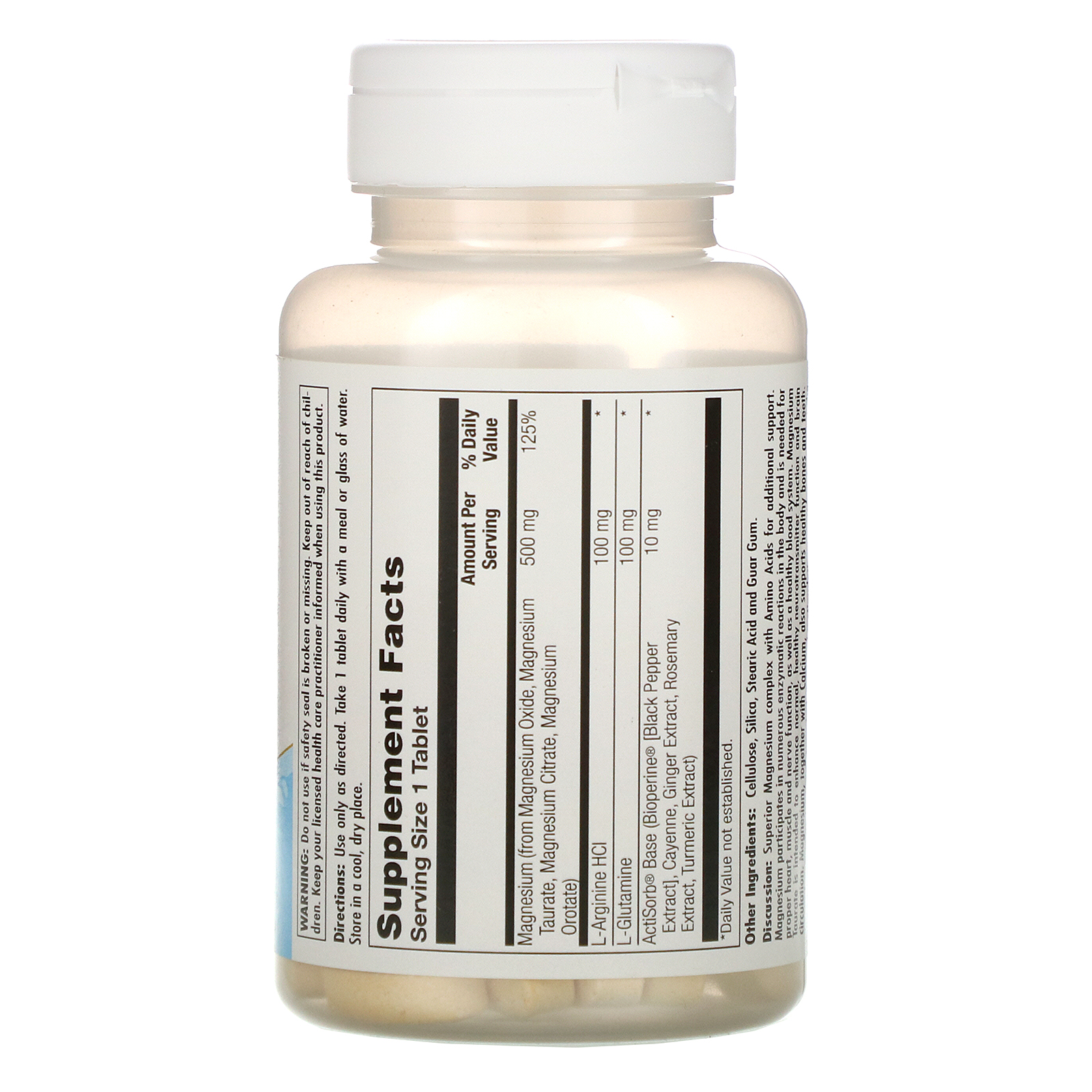 KAL, Magnesium, 500 mg, 60 Tablets - iHerb