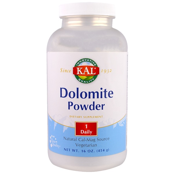 KAL, Dolomite Powder, 16 oz (454 g) - iHerb