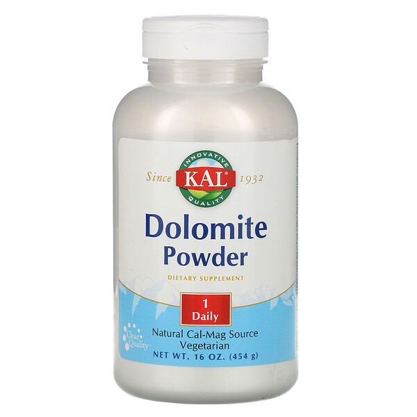 KAL, Dolomite Powder, 16 oz (454 g) - iHerb