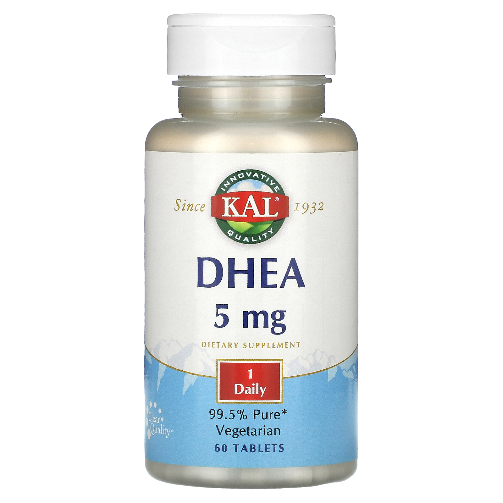 KAL, DHEA, 5 mg, 60 Tablets