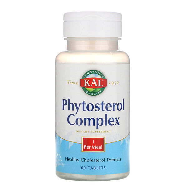 KAL, Phytosterol Complex, 60 Tablets - iHerb