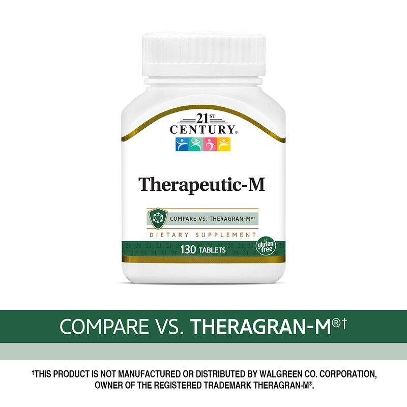 21st Century, Therapeutic-M, 130 Tablets