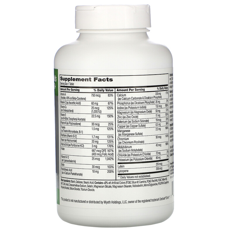 21st Century, Sentry, Multivitamin & Multimineral Supplement, Adults ...