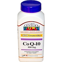 21st Century, CoQ10, 100 mg, 150 Capsules - iHerb.com