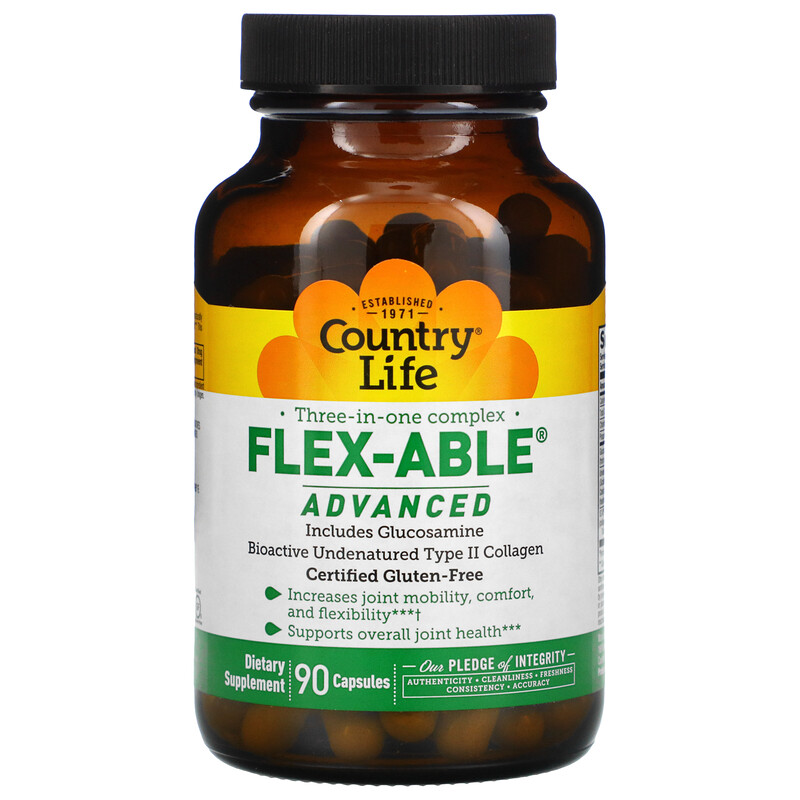 Country Life, Flex-Able Advanced, 90 Capsules - iHerb