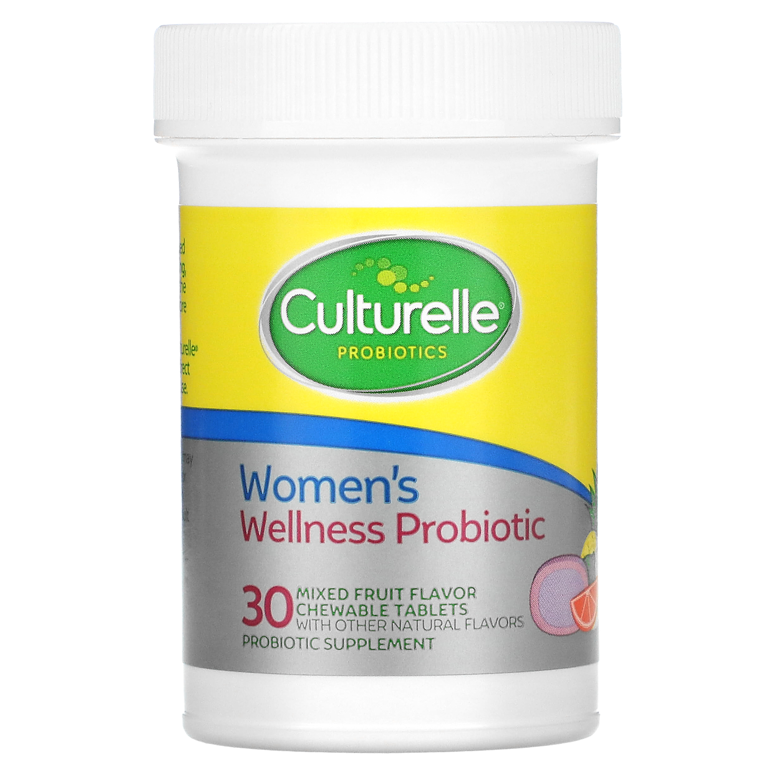 Culturelle, Probiotics, Women's Wellness Probiotic, Mixed Fruit, 30 ...