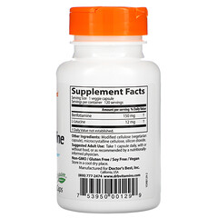 Doctor's Best, Benfotiamine 150 with BenfoPure, 150 mg, 120 Veggie Caps