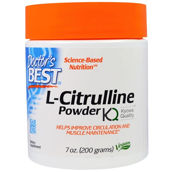 Doctor's Best, L-Citrulline Powder, 7 oz (200 g) - iHerb.com