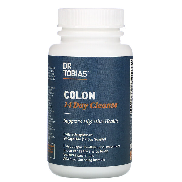 Dr. Tobias, Colon 14 Day Cleanse, 28 Capsules - iHerb