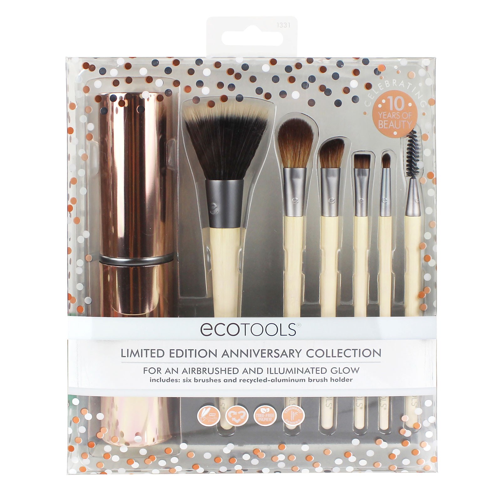 EcoTools, Limited Edition Anniversary Collection, 7 Pieces - iHerb