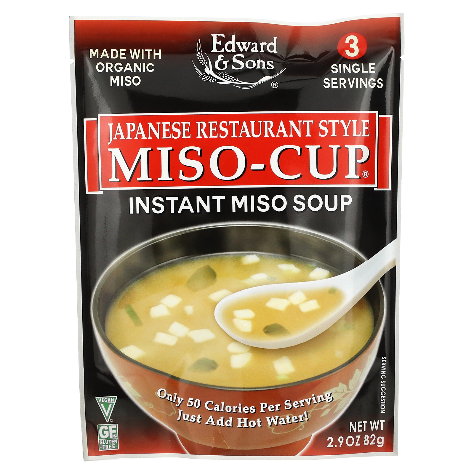 Edward & Sons, Miso-Cup, Japanese Restaurant Style, 3 Individual ...