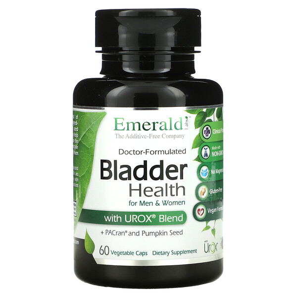 Emerald Laboratories, Bladder Health for Men & Women with Urox Blend ...