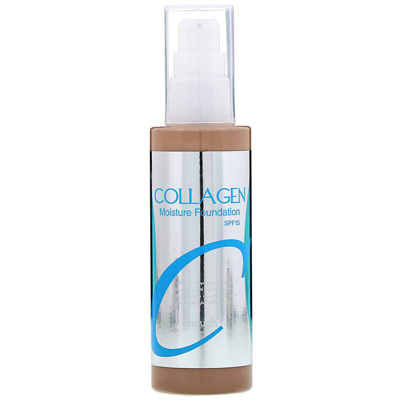 Enough, Collagen, Moisture Foundation, SPF 15, #23, 3.38 fl oz (100 ml ...
