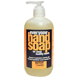 Everyone, Hand Soap, Apricot + Vanilla, 12.75 fl oz (377 ml) - iHerb
