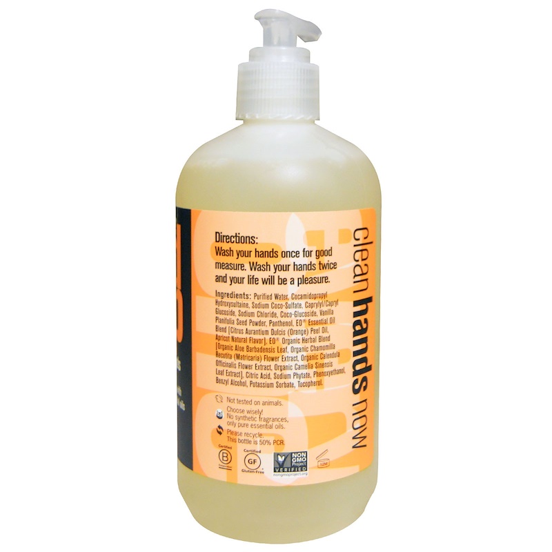 Everyone, Hand Soap, Apricot + Vanilla, 12.75 fl oz (377 ml) - iHerb