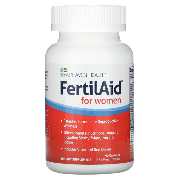 Fairhaven Health, FertilAid for Women, 90 Capsules - iHerb