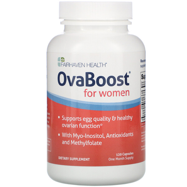Fairhaven Health, OvaBoost for Women, 120 Capsules - iHerb