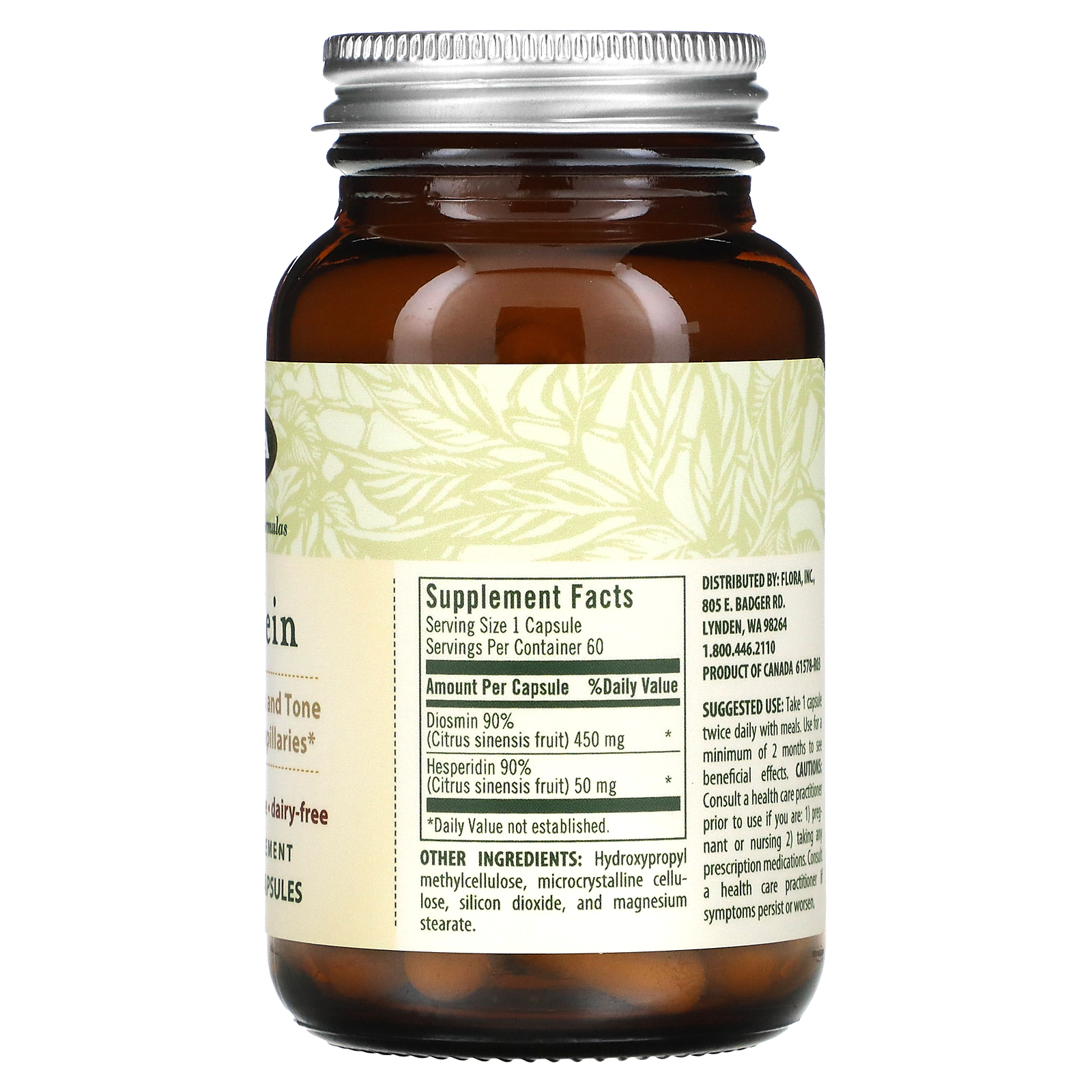 Flora, CircuVein, 60 Veggie Caps