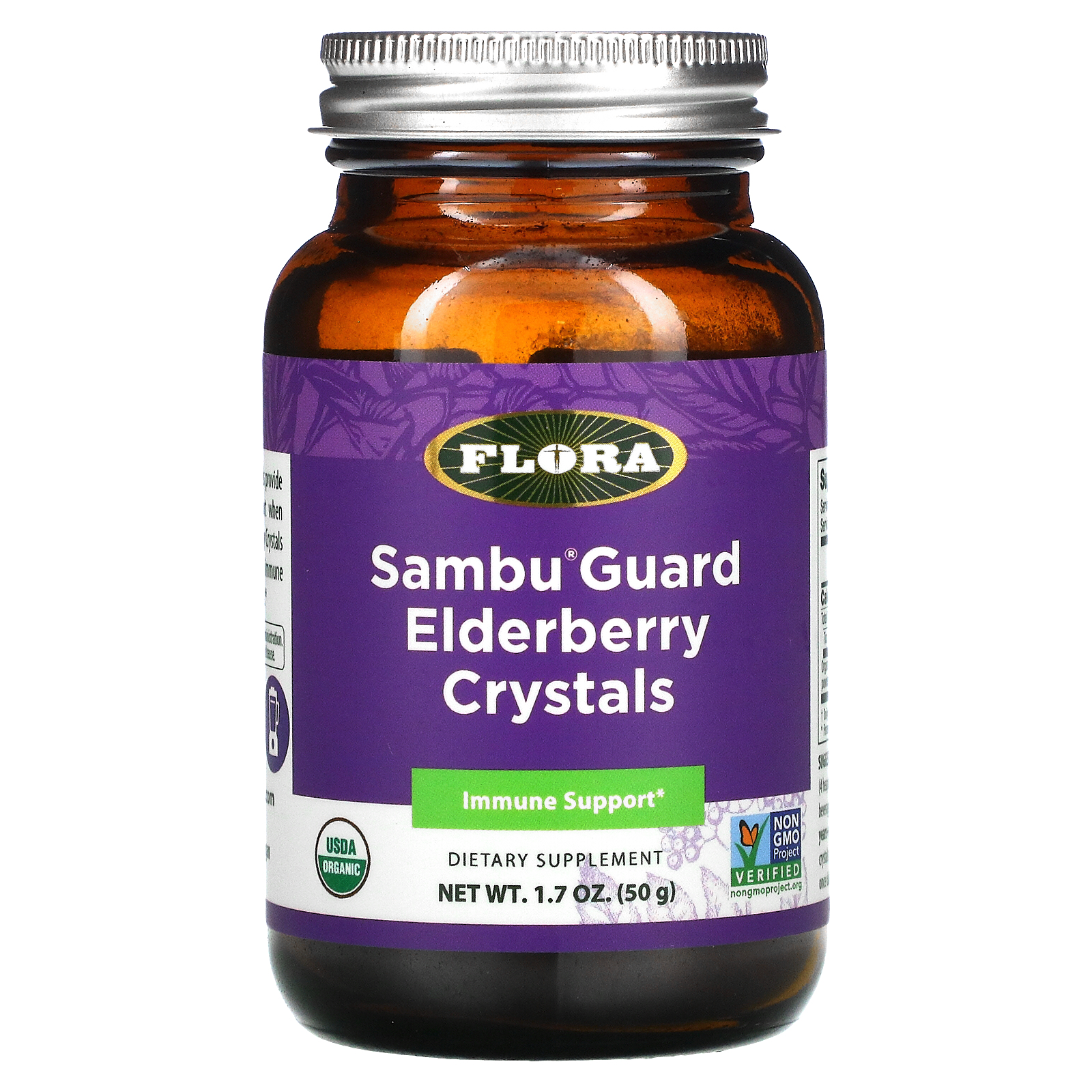 Flora, Sambu Guard Elderberry Crystals, 1.7 oz ( 50 g) - iHerb