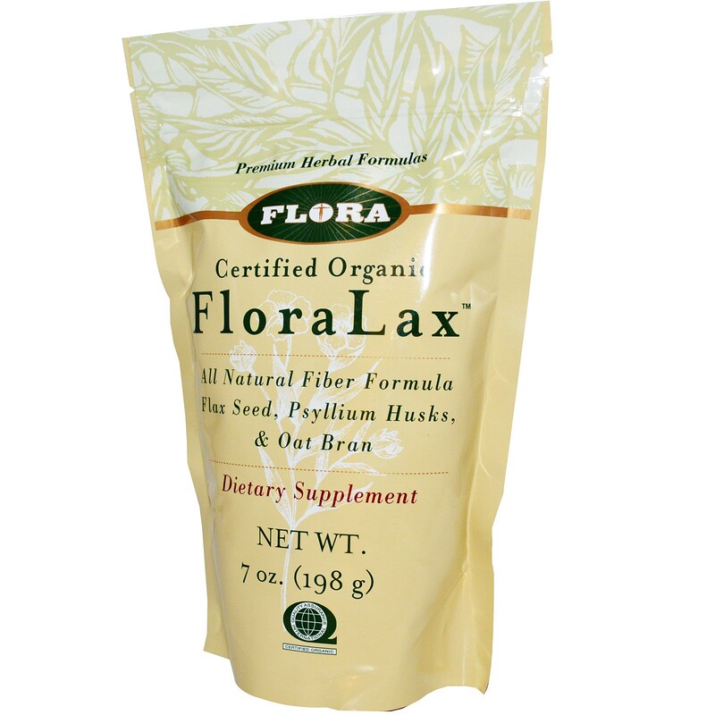 Flora, Certified Organic FloraLax, 7 oz (198 g) - iHerb