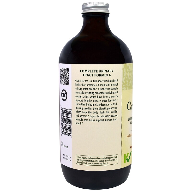 Flora, Cran-Essence, 17 fl oz (500 ml) - iHerb