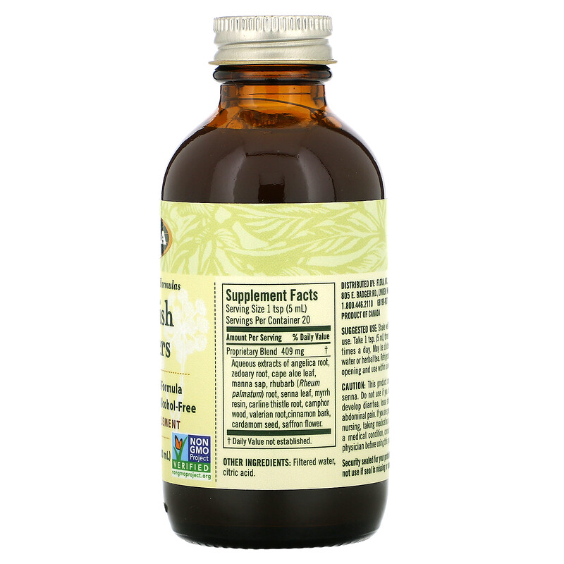 Flora, Swedish Bitters, Alcohol-Free, 3.4 fl oz (100 ml) - iHerb