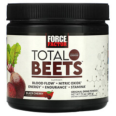 Force Factor, Total Beets, Original Drink Powder, Black Cherry, 7.1 oz ...