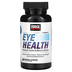 Force Factor, Complete Eye Health, Advanced Vitamin & Mineral Formula ...