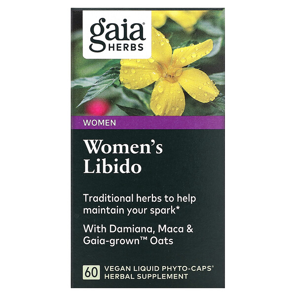 Gaia Herbs Womens Libido 60 Vegan Liquid Phyto Caps
