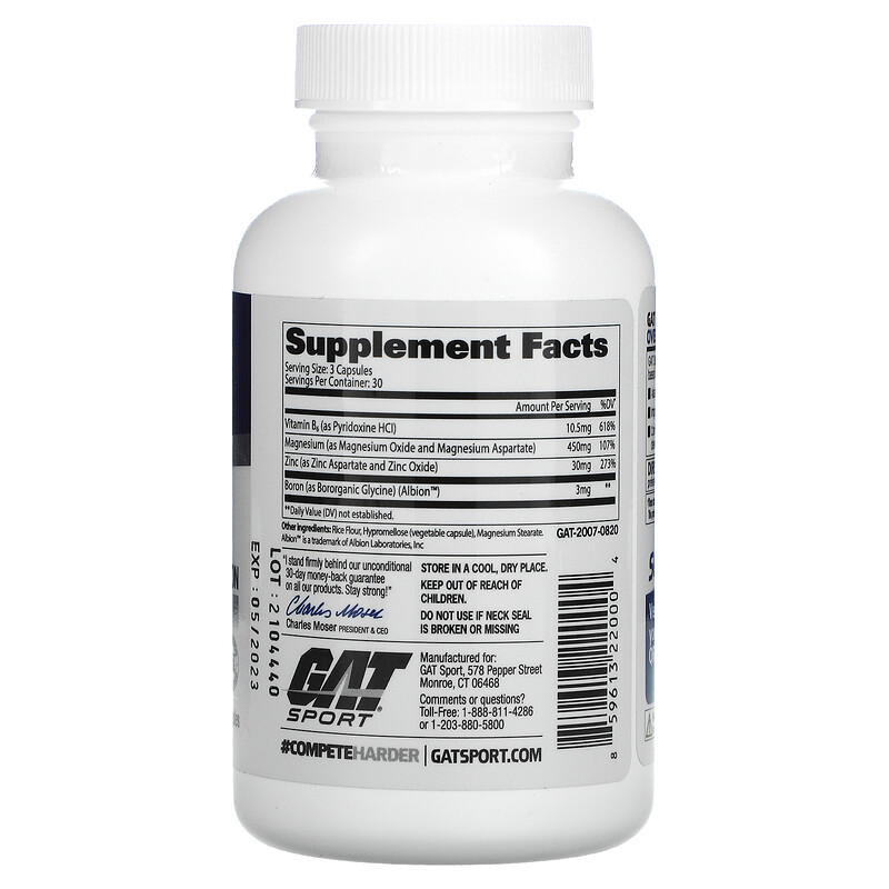 GAT, ZMAG-T, 90 Veg Capsules