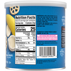 Gerber, Snacks for Baby, Teether Wheels, 10+ Months, Banana Cream, 1.48 ...