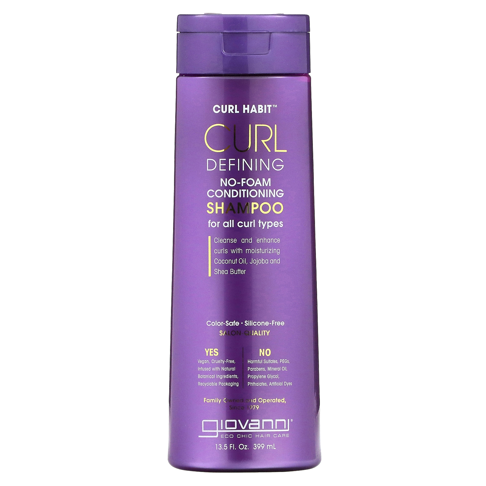 Giovanni, Curl Habit, Curl Defining No-Foam Conditioning Shampoo, For ...