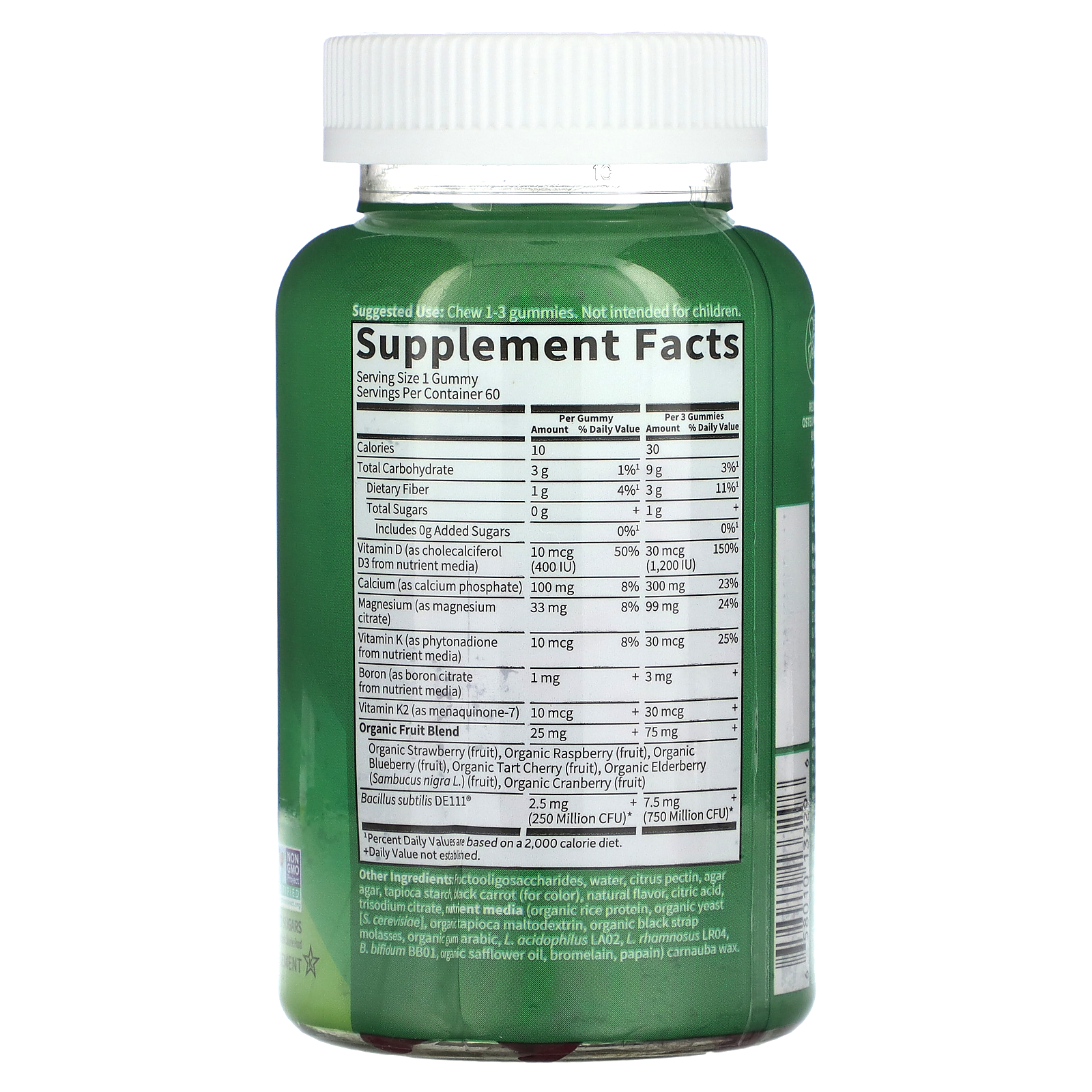 Garden of Life, Vitamin Code Gummies, Calcium & Magnesium, Raspberry ...