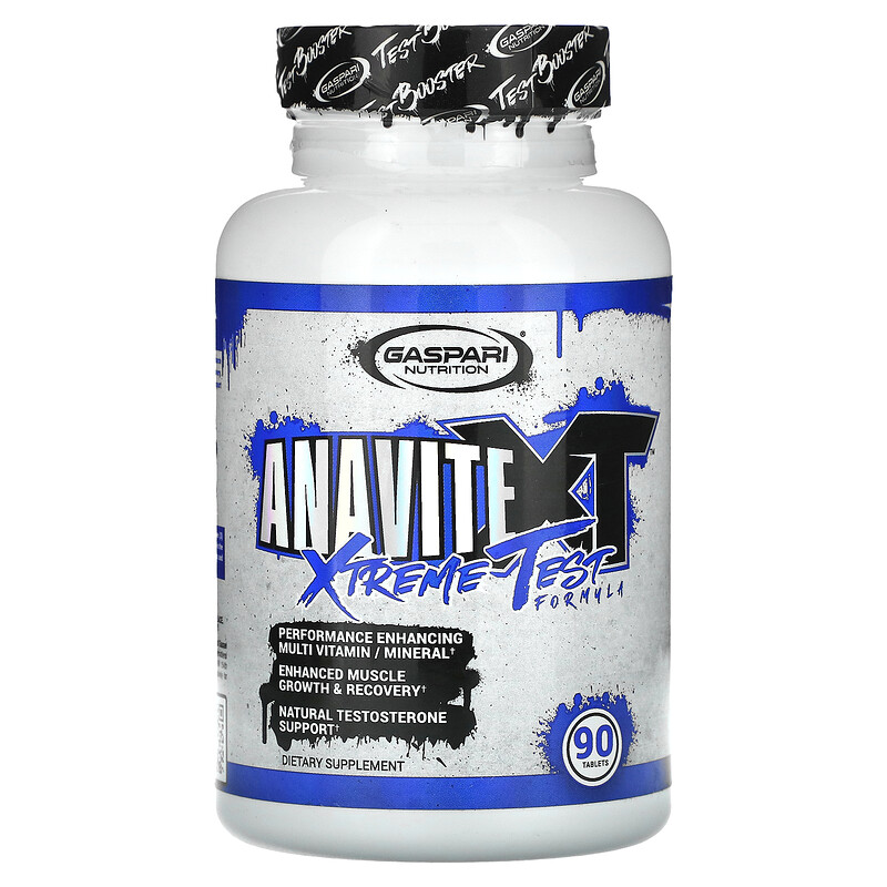 Gaspari Nutrition, Anavite Xtreme Test Formula, 90 Tablets