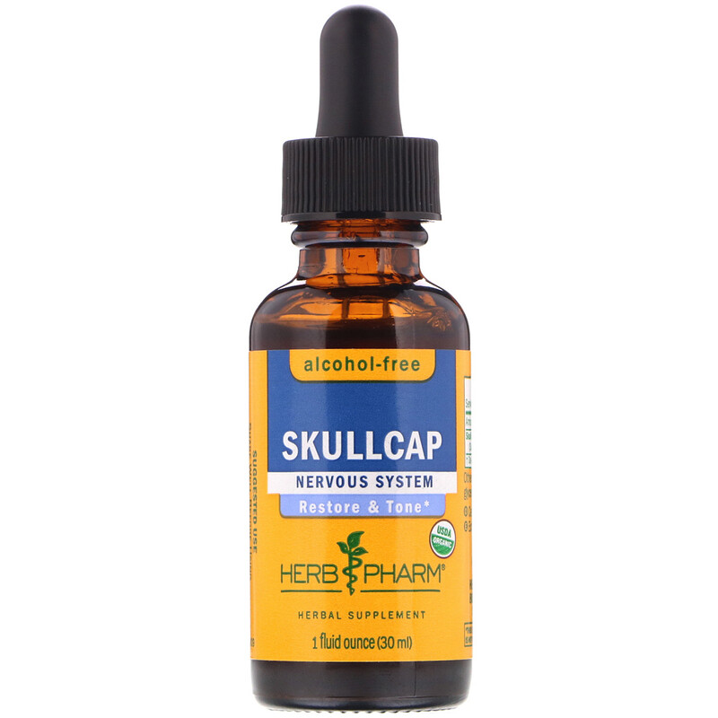 Herb Pharm, Skullcap, Alcohol-Free, 1 fl oz (30 ml) - iHerb