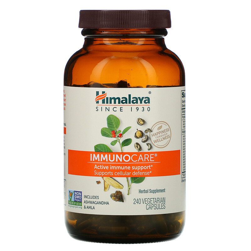 Himalaya, ImmunoCare, 240 Vegetarian Capsules - iHerb
