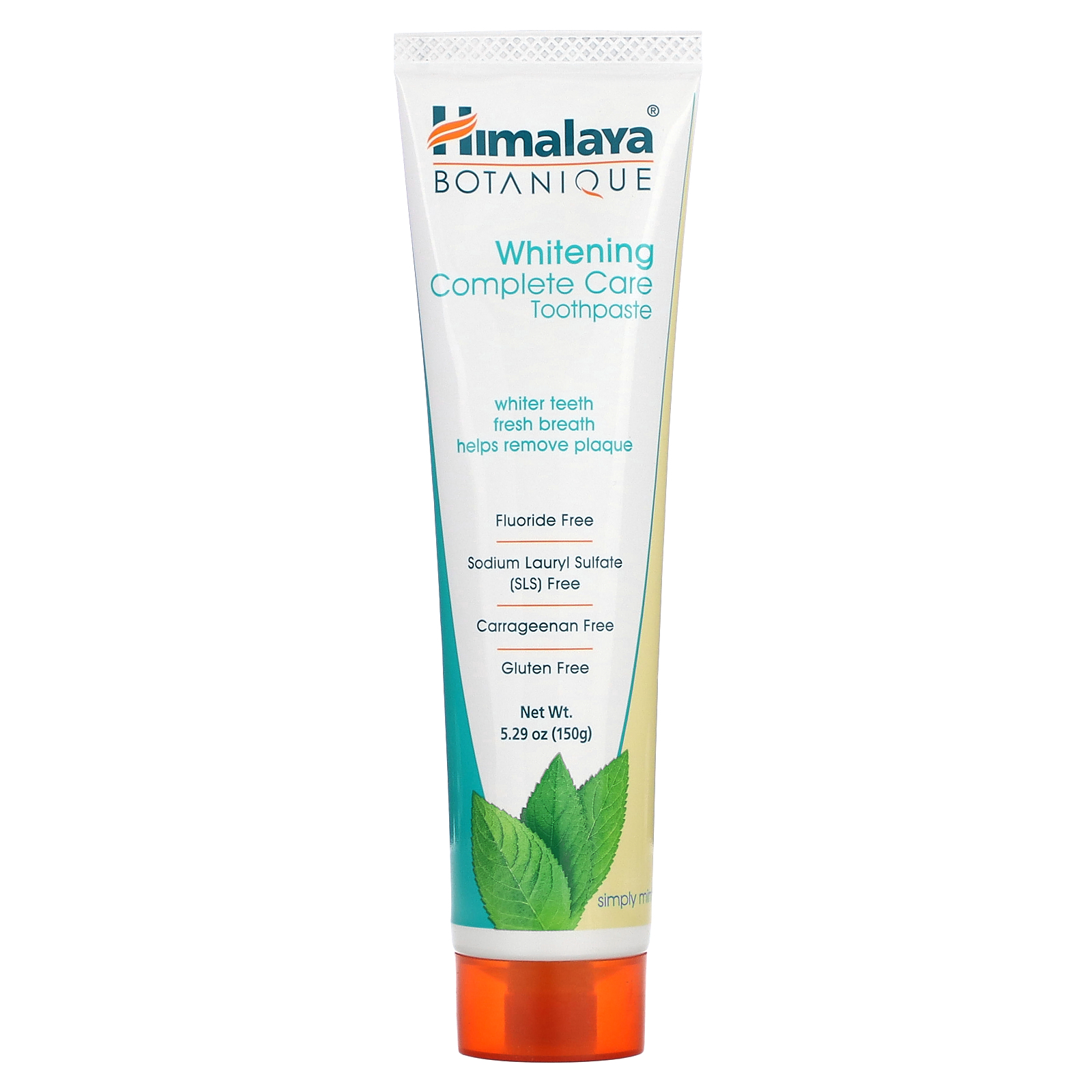 Himalaya, Botanique, Whitening Complete Care Toothpaste, Simply Mint, 5 ...