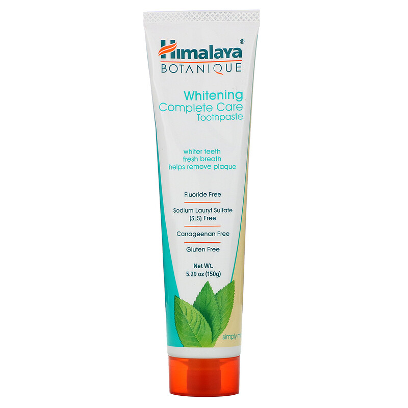 Himalaya, Botanique, Whitening Complete Care Toothpaste, Simply Mint, 5 ...