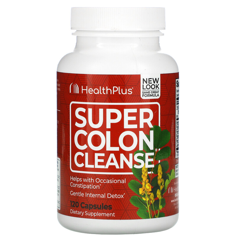 Health Plus, Super Colon Cleanse, 120 Capsules - iHerb