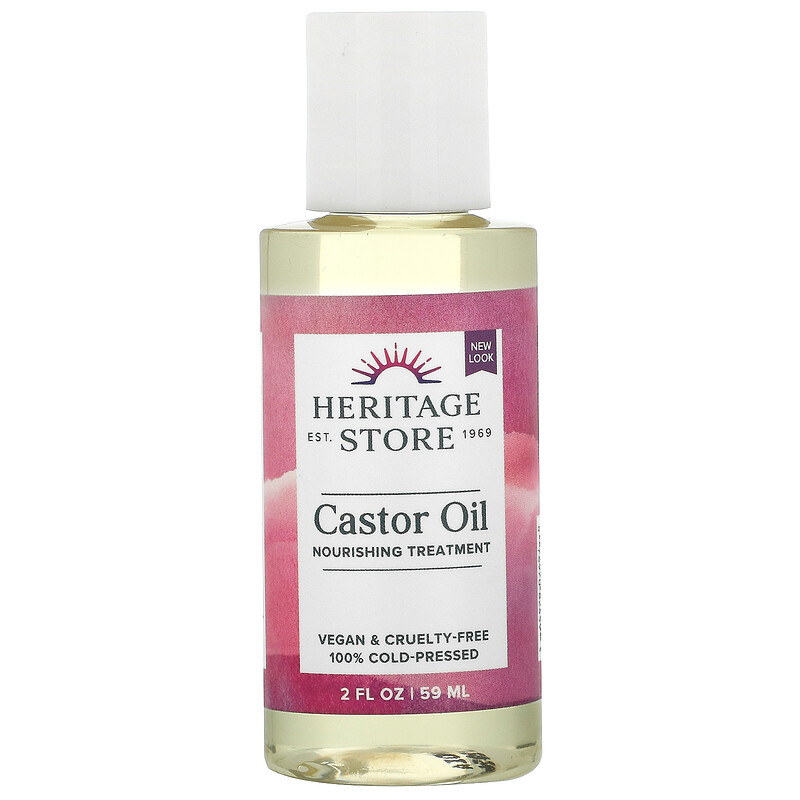 Heritage Store, Castor Oil, 2 fl oz (59 ml) - iHerb