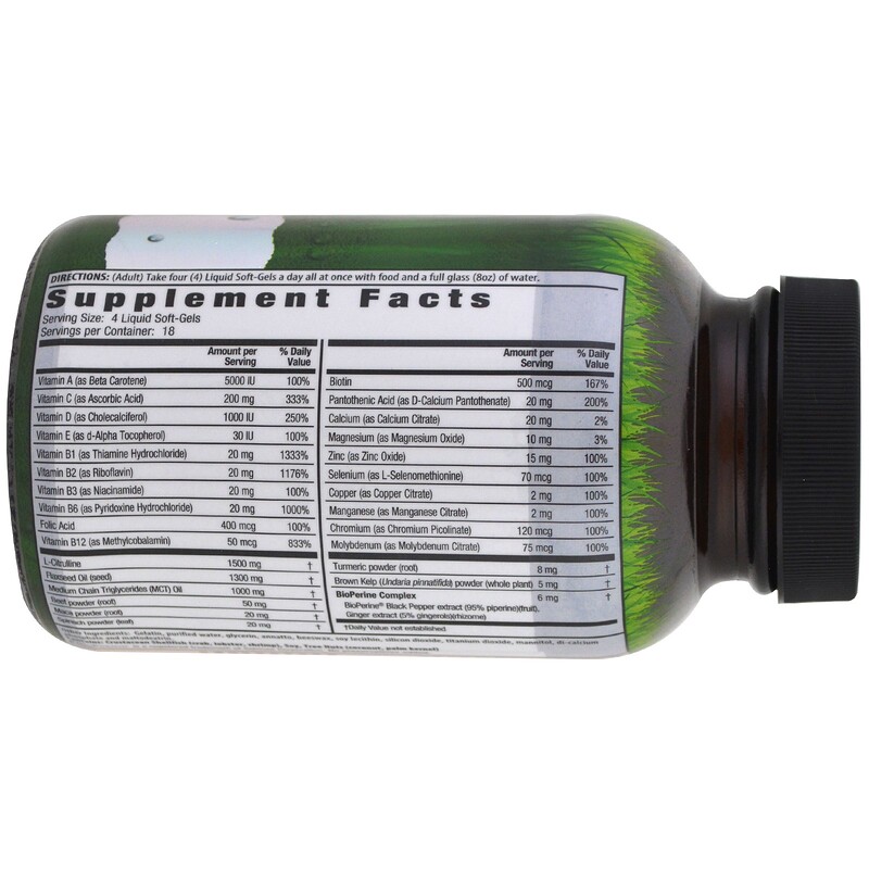 Irwin Naturals, Quick Energy Red Liquid-Gel Multi, 72 Liquid Soft-Gels ...