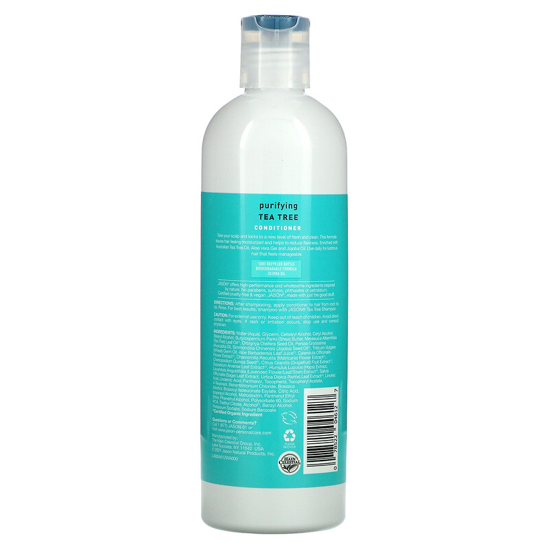 Jason Natural, Purifying Conditioner, Tea Tree, 12 fl oz (355 ml)